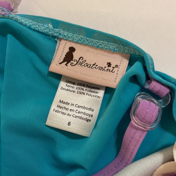 Floatimini | Swim | Girls Mermaid Floatimini Bathing Suit Size 6 | Poshmark
